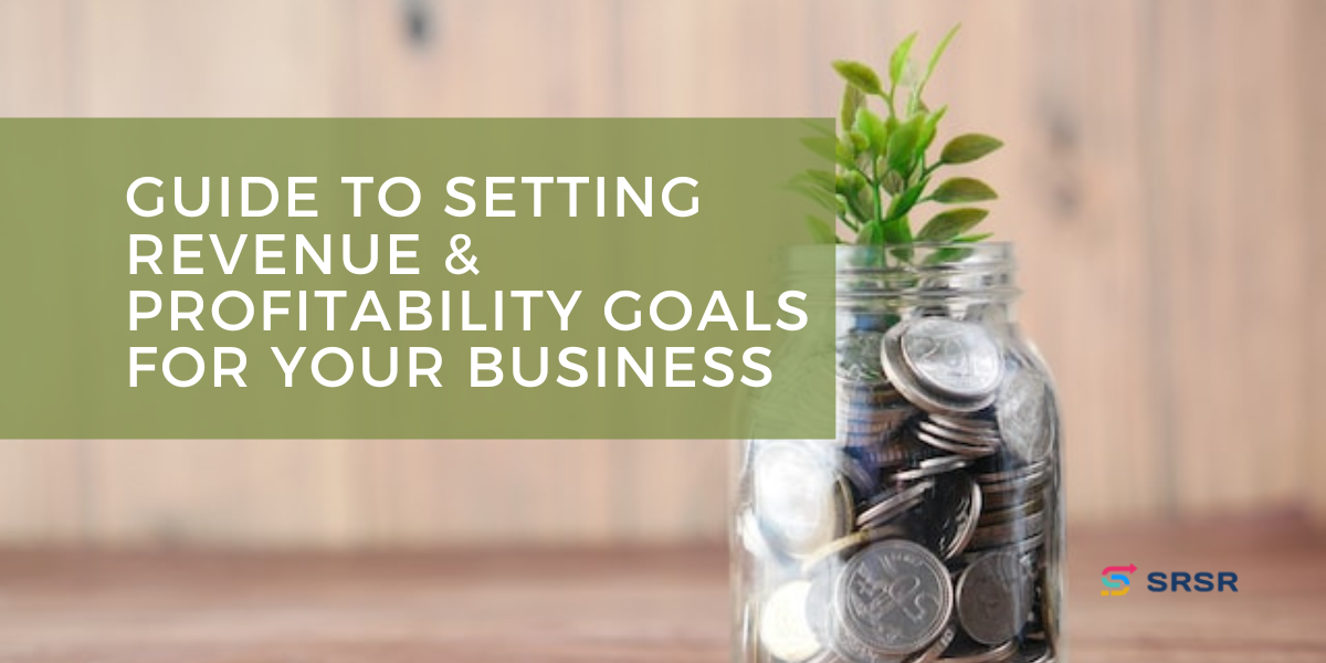 How to set revenue and profitability goals for your business - SRSR